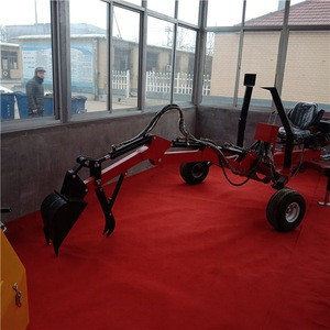Buy Trailer Mounted Good Performance Mini Towable Backhoe With Self ...