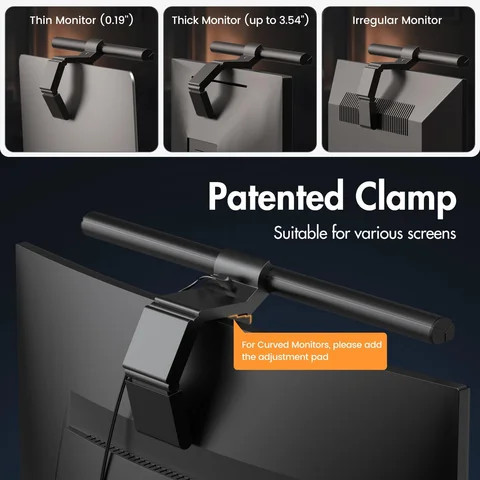 Buy Usb Powered Computer Curved Monitor Screen Lamp Hanging Light Bar ...