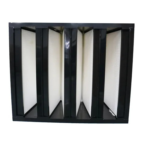 Buy V-cell Hepa Air Filter Box Abs Frame Mini Pleat V-bank Hepa H13 H14 ...