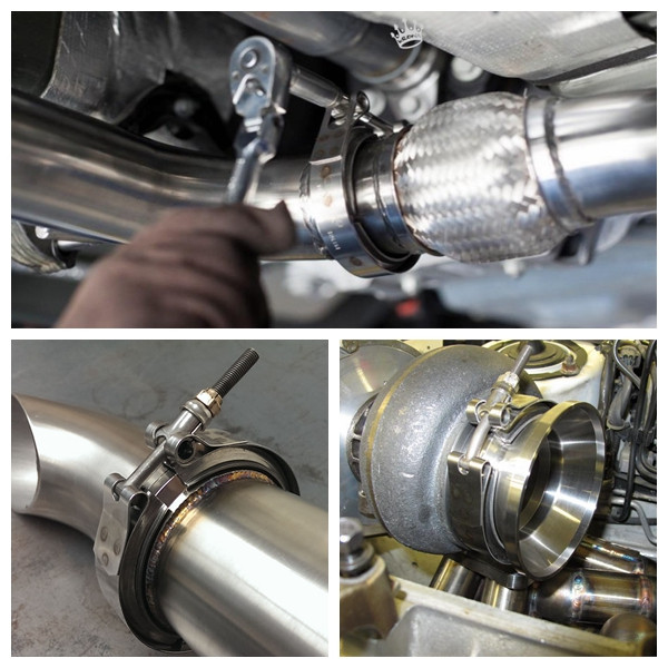 Buy V Type Guaranteed Quality Unique Turbo Hose Clamps Ear Pipe Clamp ...