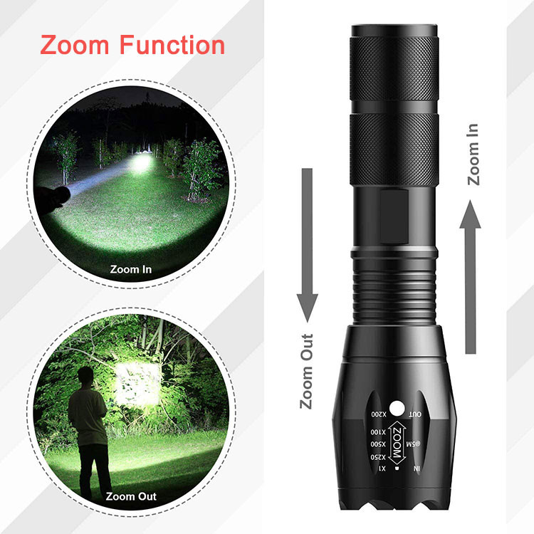 Buy Waterproof Military Self Defence Usb Rechargeable Mini Led Torch ...
