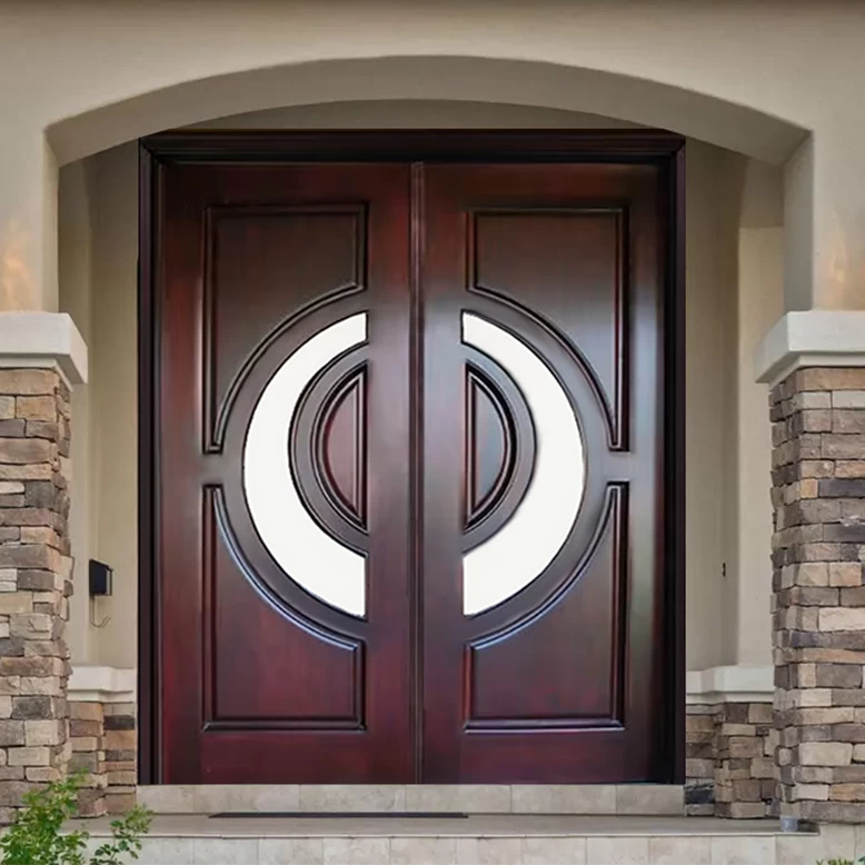 Buy Factory Customized Size Luxury Villa Residence Entrance Double ...