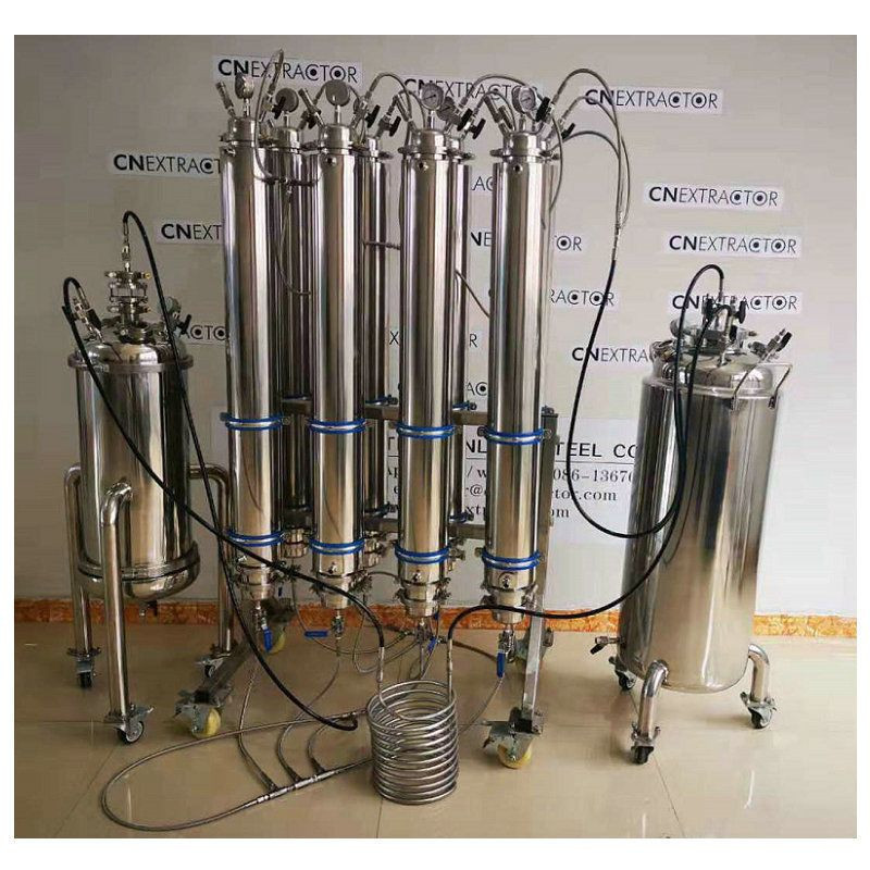Buy Stainless Steel 30lb Closed Loop Botanical Extractor Bho Essential ...