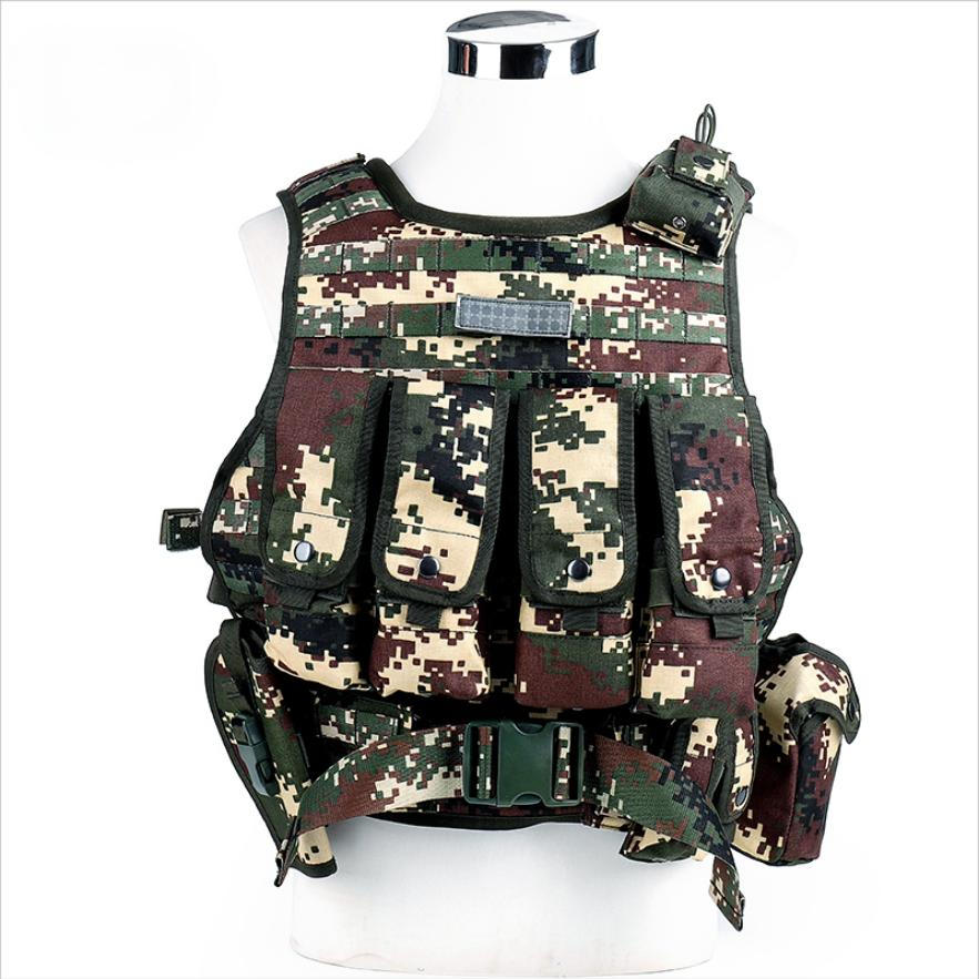 Buy 15 Carrying Gear: Tactical Vest, Multi-functional Breathable Vest ...