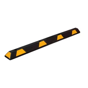 Buy Heavy Duty Rubber Parking Curb Guide Car Garage Wheel Stop Stoppers ...