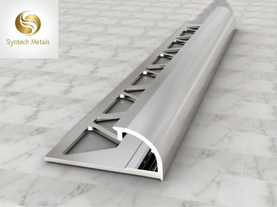 Buy Round Corner Aluminum Tile Trims from Syntech Metals Limited, China ...