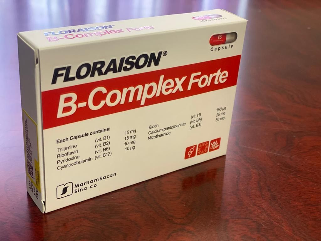 Buy B Complex Forte Capsule from Marham Sazan Sina, Iran | Tradewheel.com