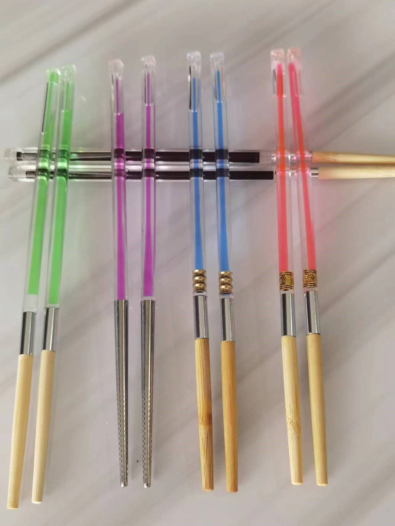 Buy Colorful Chopsticks Stem from Jiameng Creative Crafts Processing ...