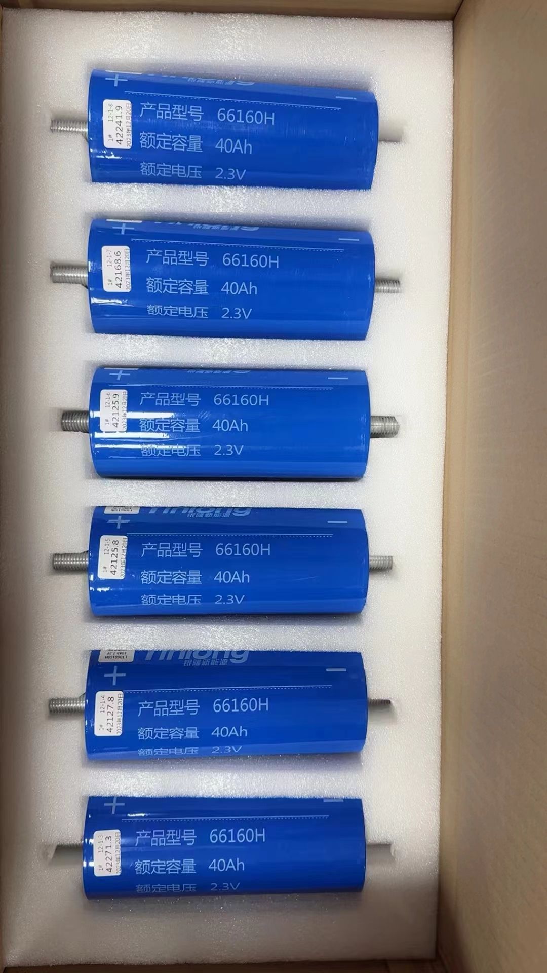 Buy Lto Battery Yinlong 66160h from Shenzhen NA Power Co.Ltd., China ...