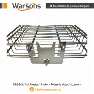 Buy 10mm Square Spit Rotisserie Basket from Huangshan Warsons Science ...