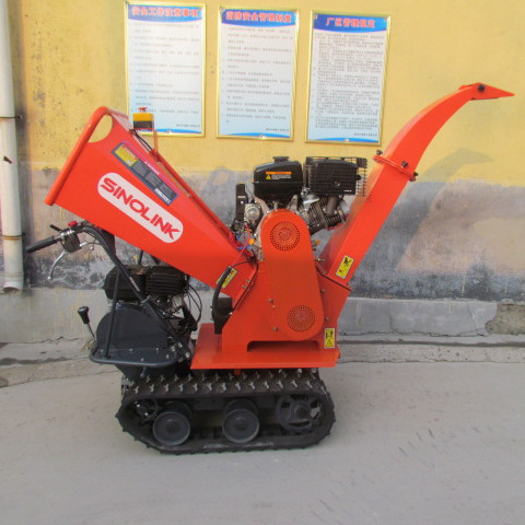 Buy 13.5hp B&s Hand Push Tracked Wood Chipper Farm Tractor Pto Driven ...