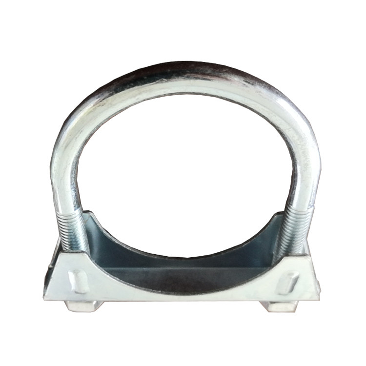 Buy 4 Inch Galvanized U Saddle Clamp Pipe U Bolt Clamp U Type Pipe ...