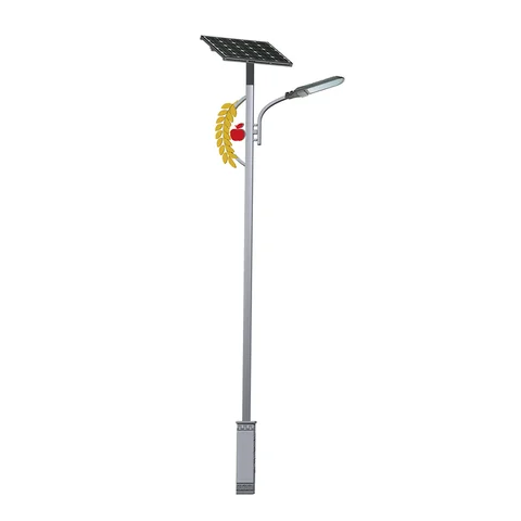 Buy 60 Watt Outdoor Solar Street Lights Single/double Arm All In One ...