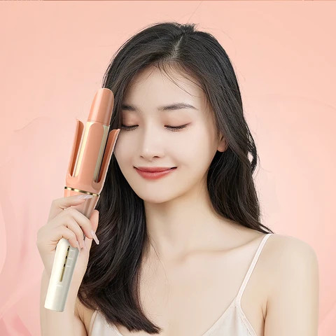 Buy Automatic Curling Iron, Smart Anti-tangle Curling Iron 1 Inch With ...