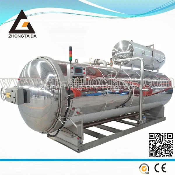 Buy Automatic Stainless Steel Pasteurized Food Retort Machine / Food ...