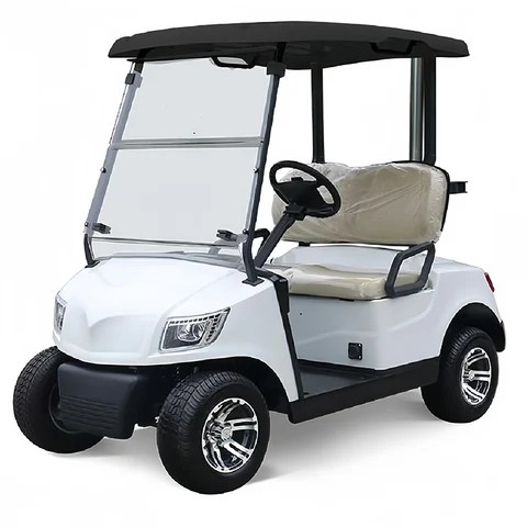 Buy China Factory 4 Wheel Battery Powered Golf Cart High Quality 2 Seat ...