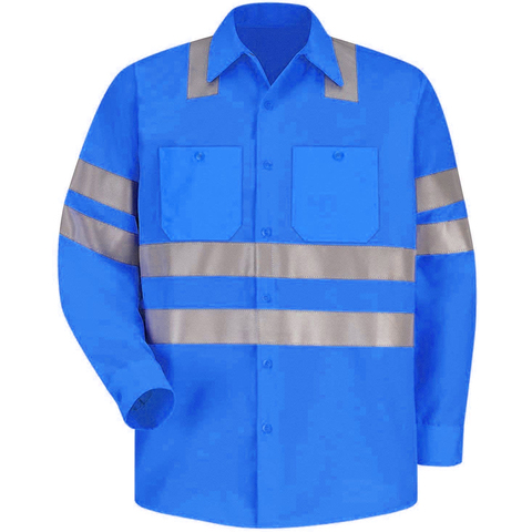 Buy Custom Color 100% Cotton Safety Reflective Uniform Hi Vis Work ...