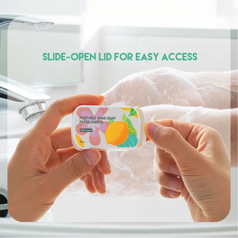Buy Custom Private Label Hand Washing Portable Soap Paper Disposable ...