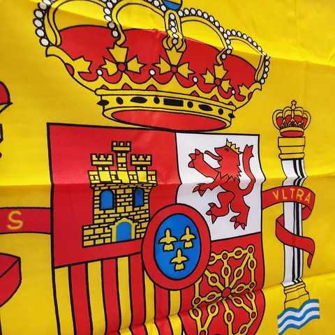 Buy Custom Spain National Flag Outdoor Activities/interior Decoration90 ...