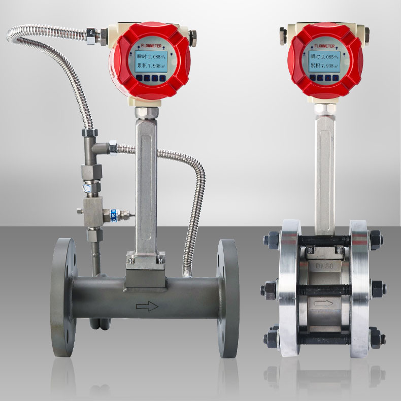 Buy Digital Steam Vortex Air Flow Meter Price Intelligent Steam Compressed Air High-precision ...