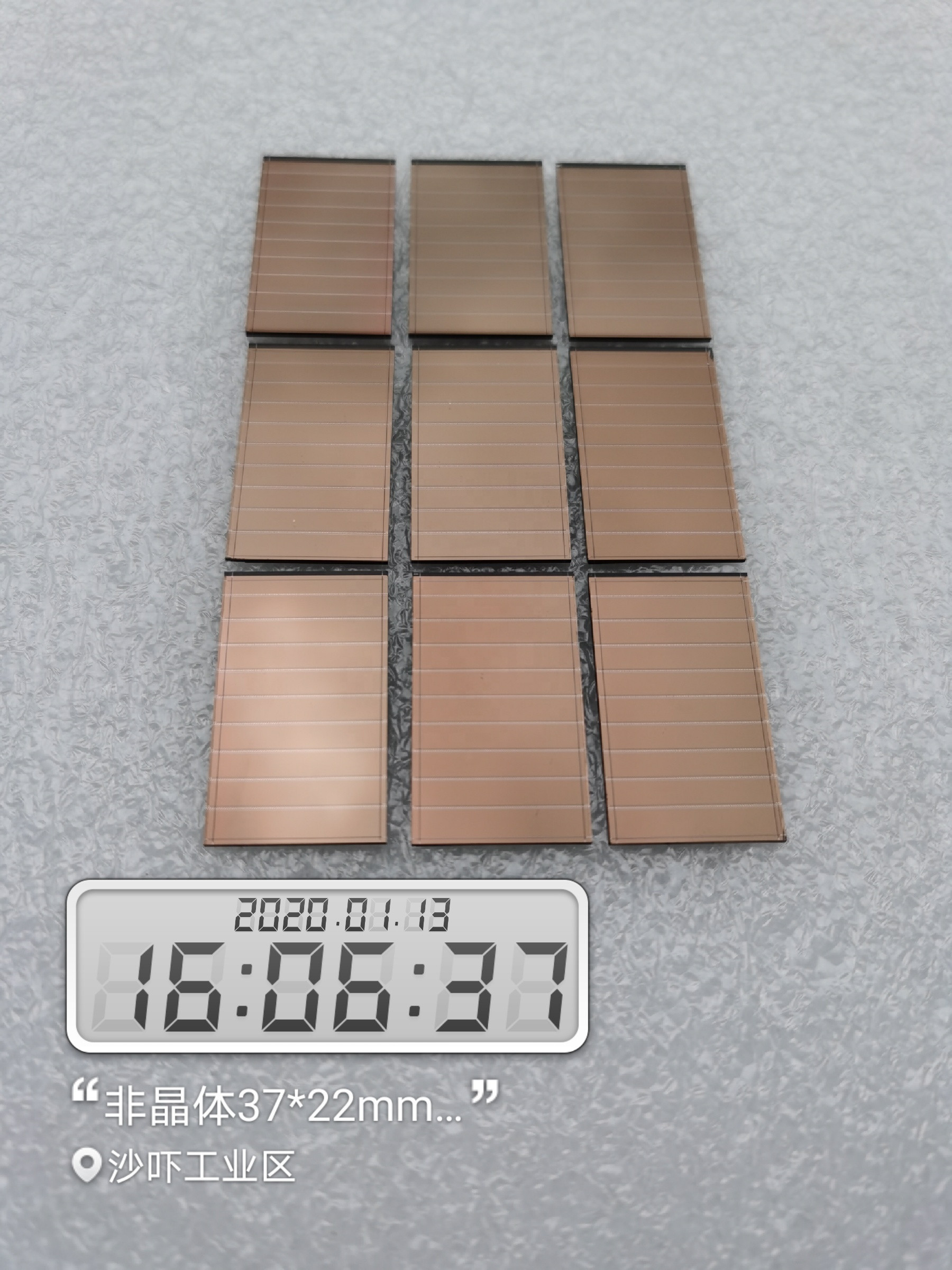 Buy Dim Light Amorphous Thin Film Solar Cell Indoor Dim Light A-si ...