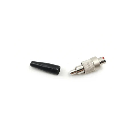 Buy Diy Miniature Microphone 3pin Screw Lock Connector For Sennheiser ...