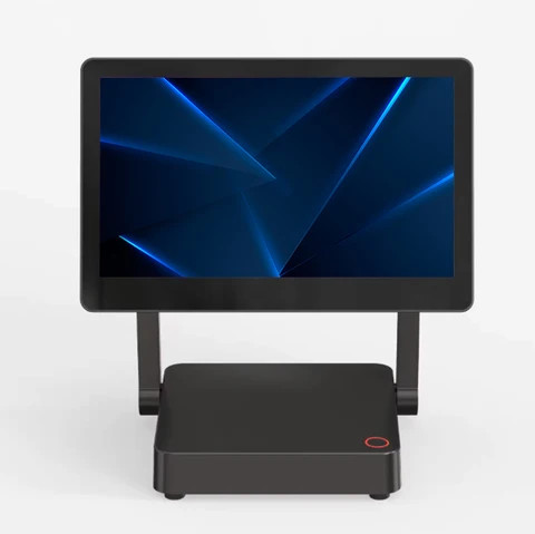 Buy Dual Screen 15.6+10.1 Inch Smart Desktop Terminal Catering Cash ...