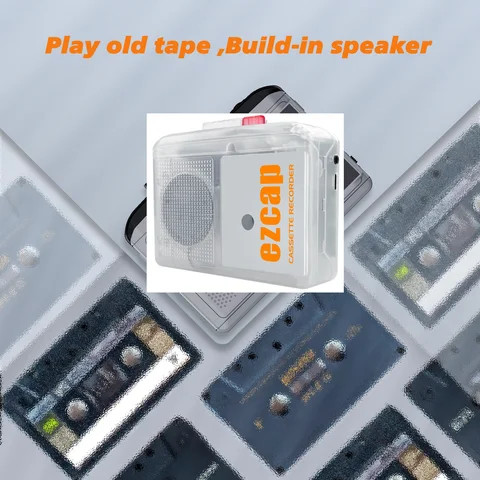Buy Ezcap247 Walkman Cassette Record Player Record Voice Into Tape from ...