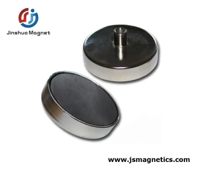 Buy Ferrite Pot Magnets Magnetic Holding Assemblies With External ...