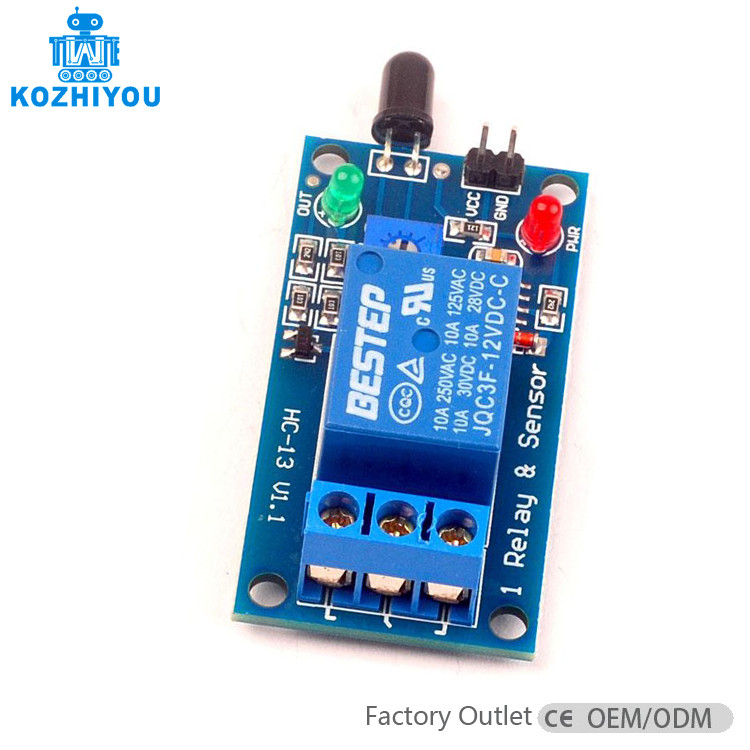 Buy Flame Sensor Module 12v Relay Module In Flame Fire Detection Fire ...