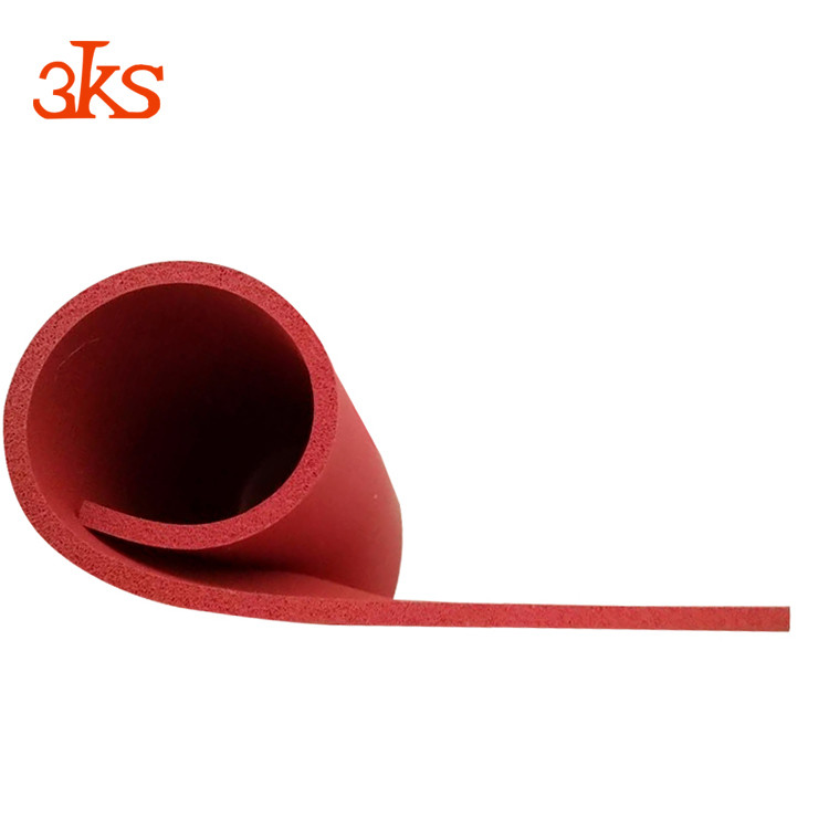 Buy Heat Resistance Silicone Foam Sponge Rubber Sheet With Low Hardness ...