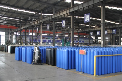 Buy High Pressure 40l Oxygen/co2/h2/ar Cylinder 15mpa/20mpa Oxygen Tank For Industrial Gas Or ...