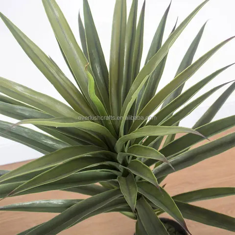 Buy High Quality Agave Tree Plastic Leaf Indoor Home Ornamental Small ...