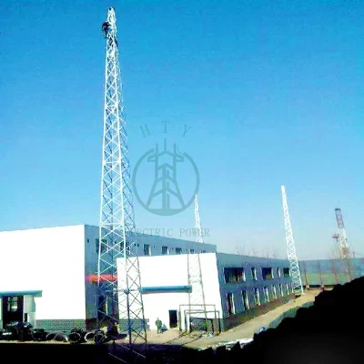 Buy Hty Factory Oem Hot Galvanized Steel Lattice Angle Steel Lightning ...