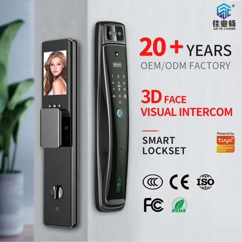 Buy Innovative Security 3d Face Recognition Door Fingerprint Lock ...
