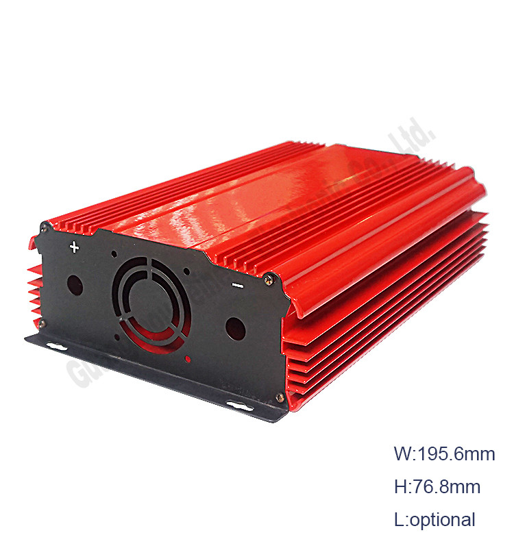 Buy Ip67 Aluminum Extruded Box Power Supply Casing Heatsink Enclosure ...
