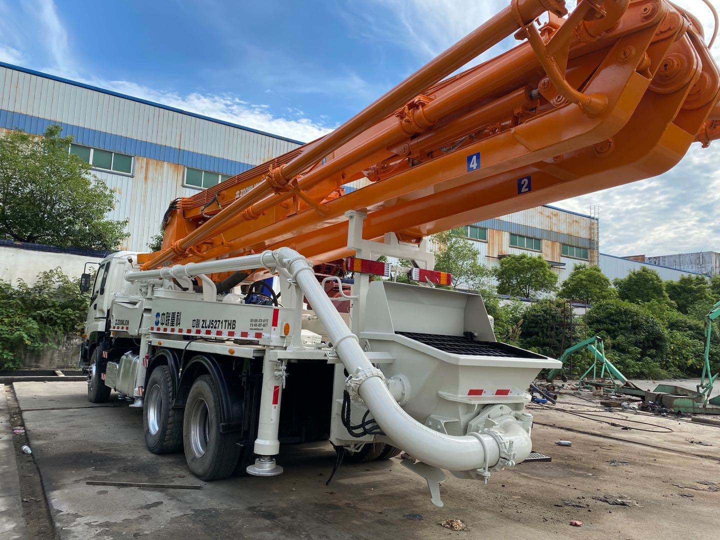 Buy Iso90001 Approved Used Cement Truck 37 Meters Concrete Pumping ...