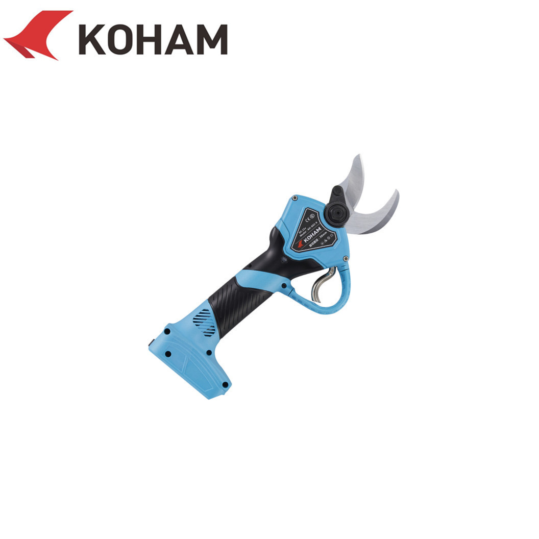 Buy Koham 21v 30mm Powerful Electric Fruit Curved Telescopic Pruner ...