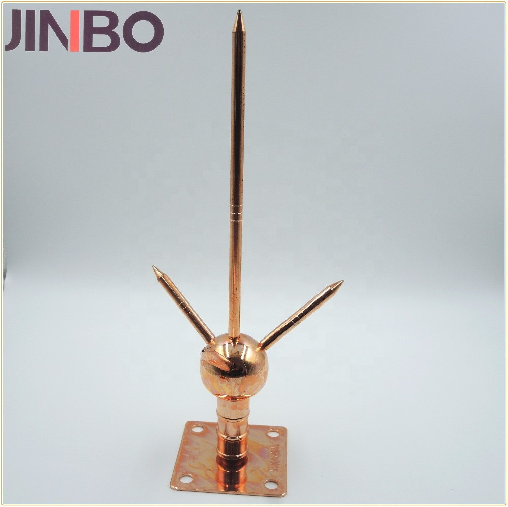 Buy Lightning Protection System Brass Lightning Arrestor Lightning Rod ...
