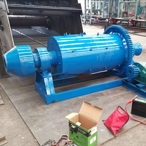 Buy Linear Ball Mill Machine For Fine Powder Grinding Steel Trommel ...