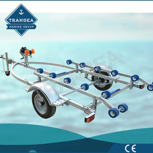 Buy Load Hot Dip Galvanized Inflatable Rib Boat Trailer from Qingdao ...