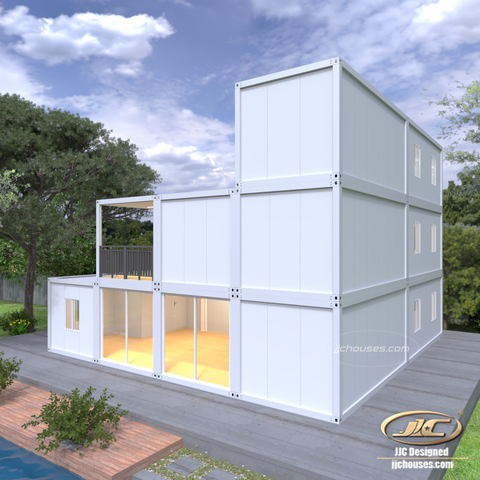 Buy Luxury Prefab Bolt Container House Mini 20ft Prefab Container House ...