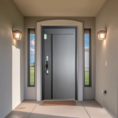 Buy Mdq Porte Maison Doors Steel Security Entrance Turkish Steel Door ...