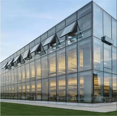 Buy Modern House Design Unitized Glass Curtain Wall Facade Decorative ...