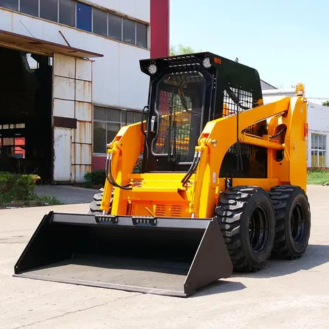 Buy Multi Functional Skid Steer With Tracks 100 Horse Power China Skid ...