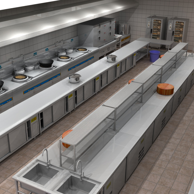 Buy New Modern Commercial Kitchen Design For Commercial Restaurant from ...
