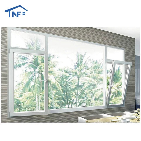Buy Nfrc Certificate Aluminium Tilt And Turn Window With Mosquito Net ...