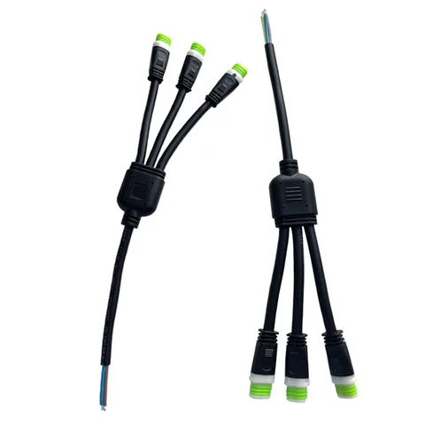 Buy One-in-two Waterproof Connector Wire, One-in-three Multi-core Male ...