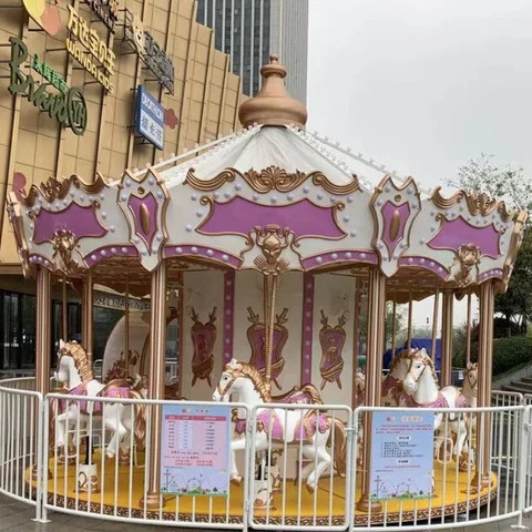 Buy Park Carousel,adult Carousel,automatic Carousel,electric Merry Go ...