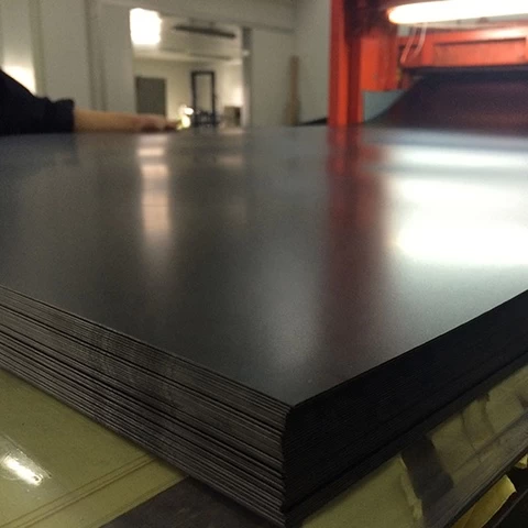 Buy Plastic 0.7mm Rigid Black Matt Embossed Pvc Sheet from Suzhou Ocan ...
